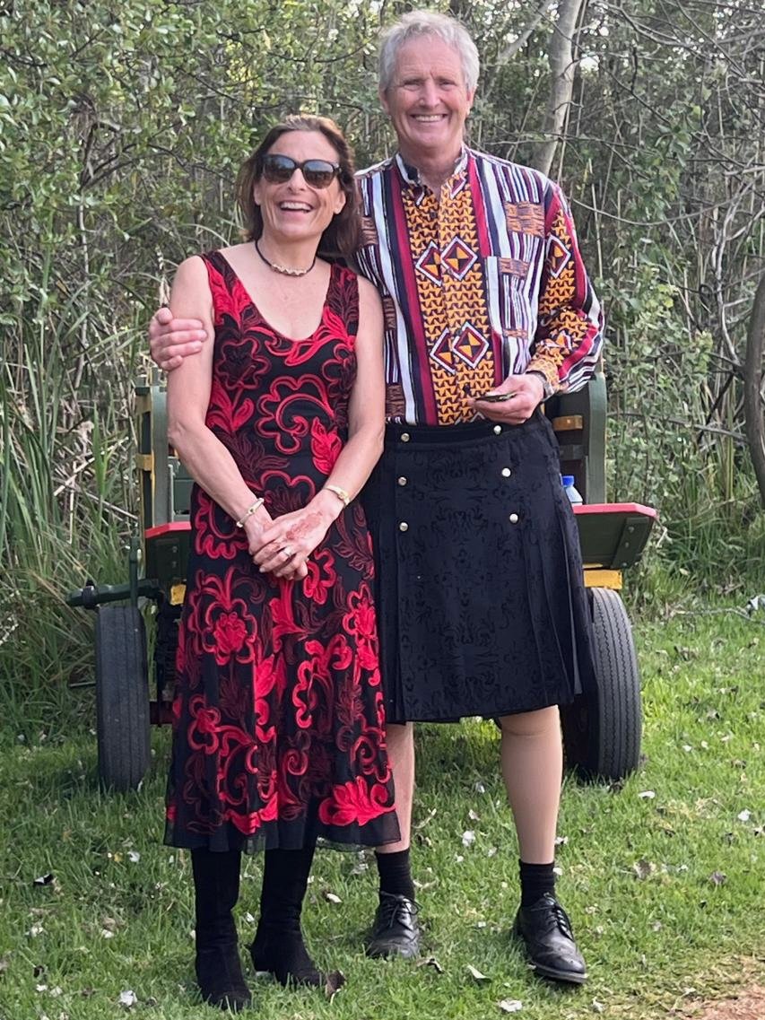 Rob is down on the farm attending a wedding in his Skilt – British Made ...